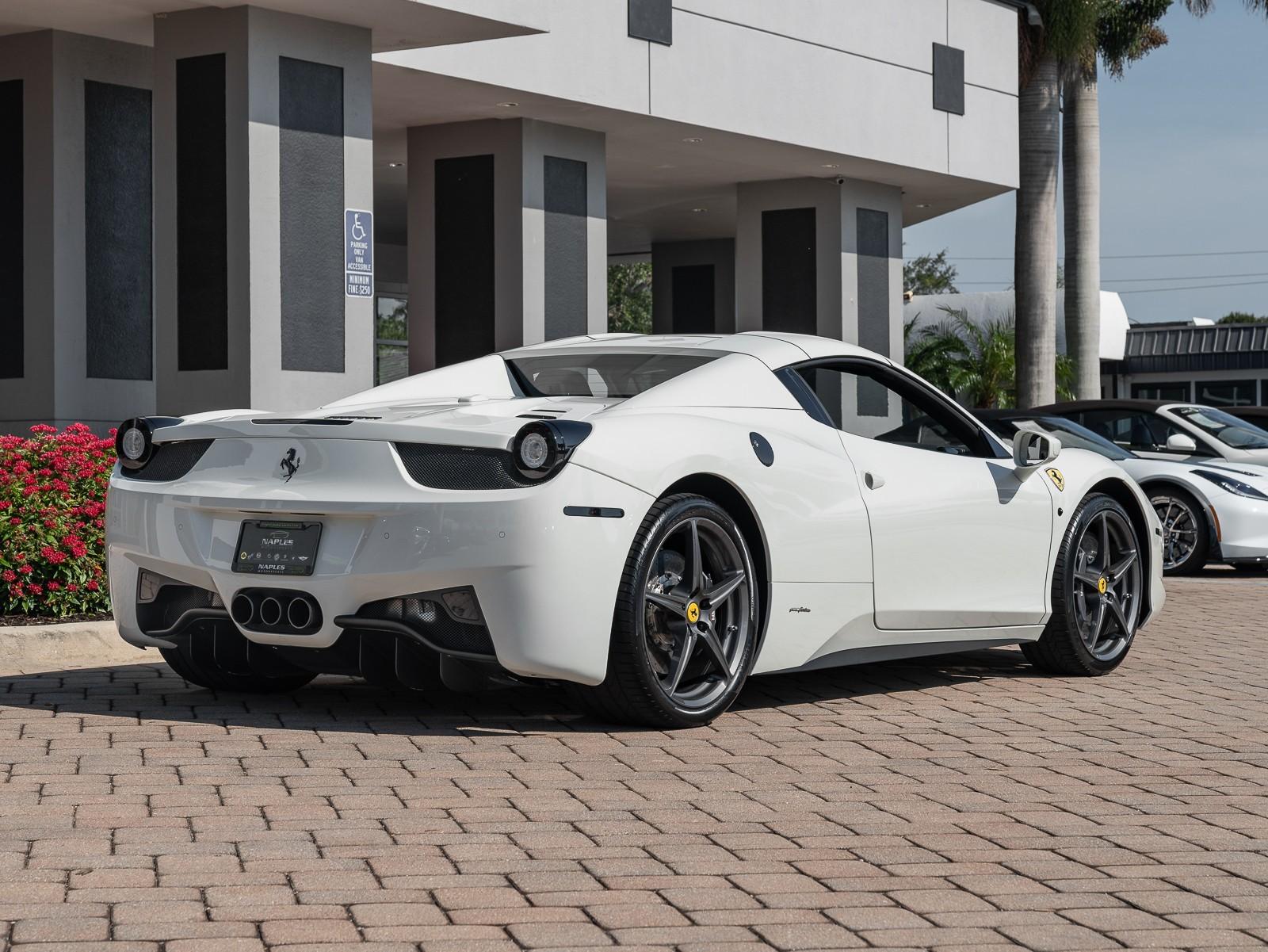 Ferrari 458 Spyder White